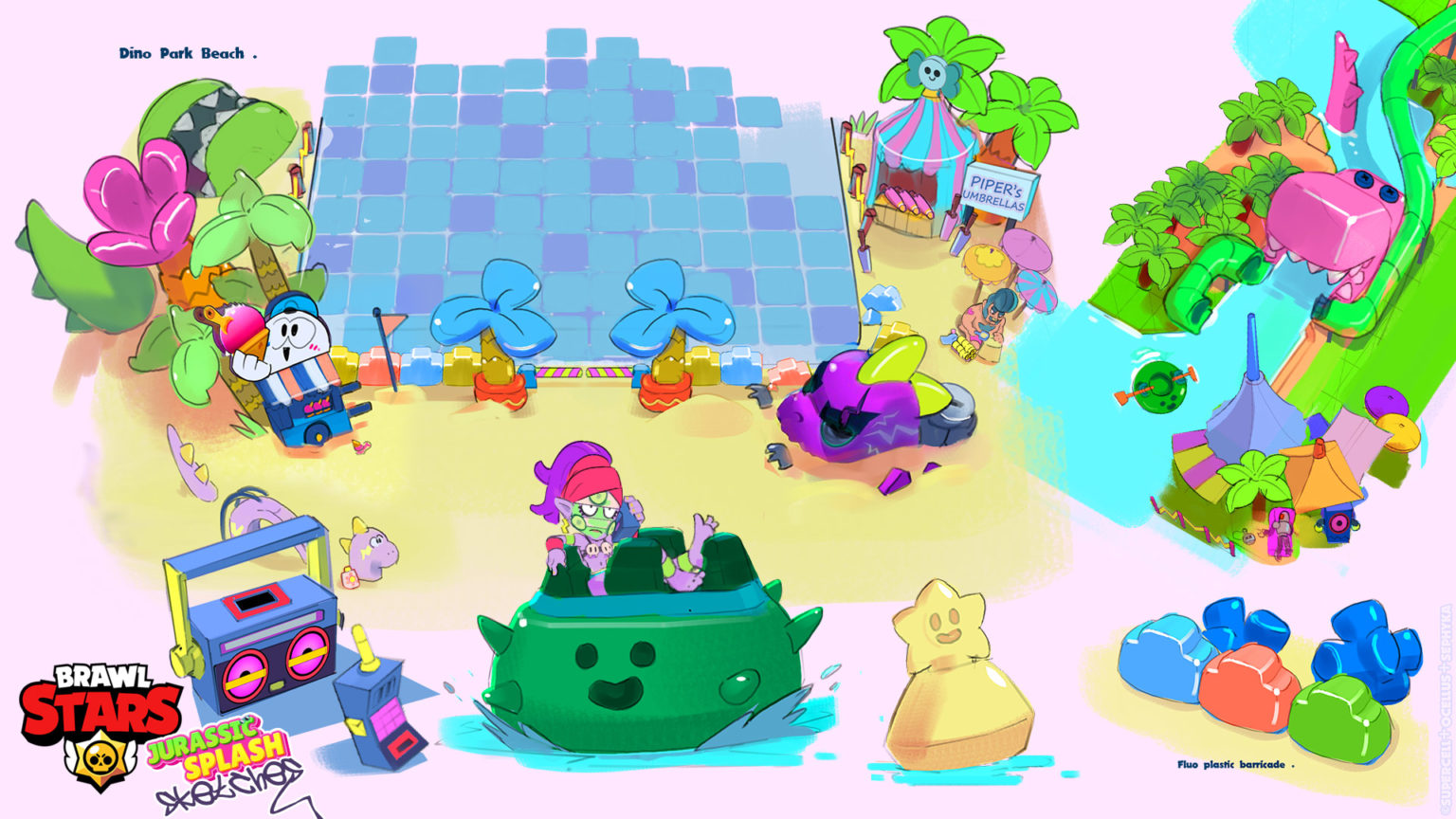Brawl Stars – Concept arts – Sephyka